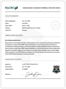 Personal - MyCRC Canada